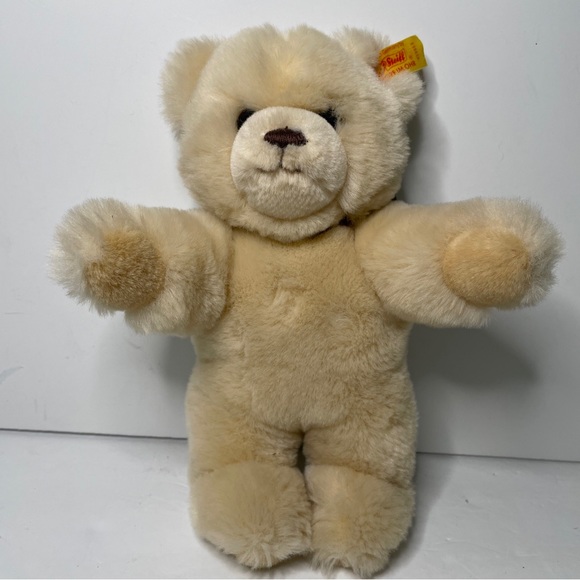 steiff | Toys | Vintage Steiff Molly Teddy Bear With Button Flag 9555 ...